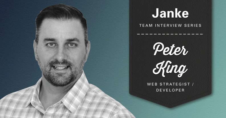 Janke Team Interview Series: Peter King - Teleos Experiential Graphics